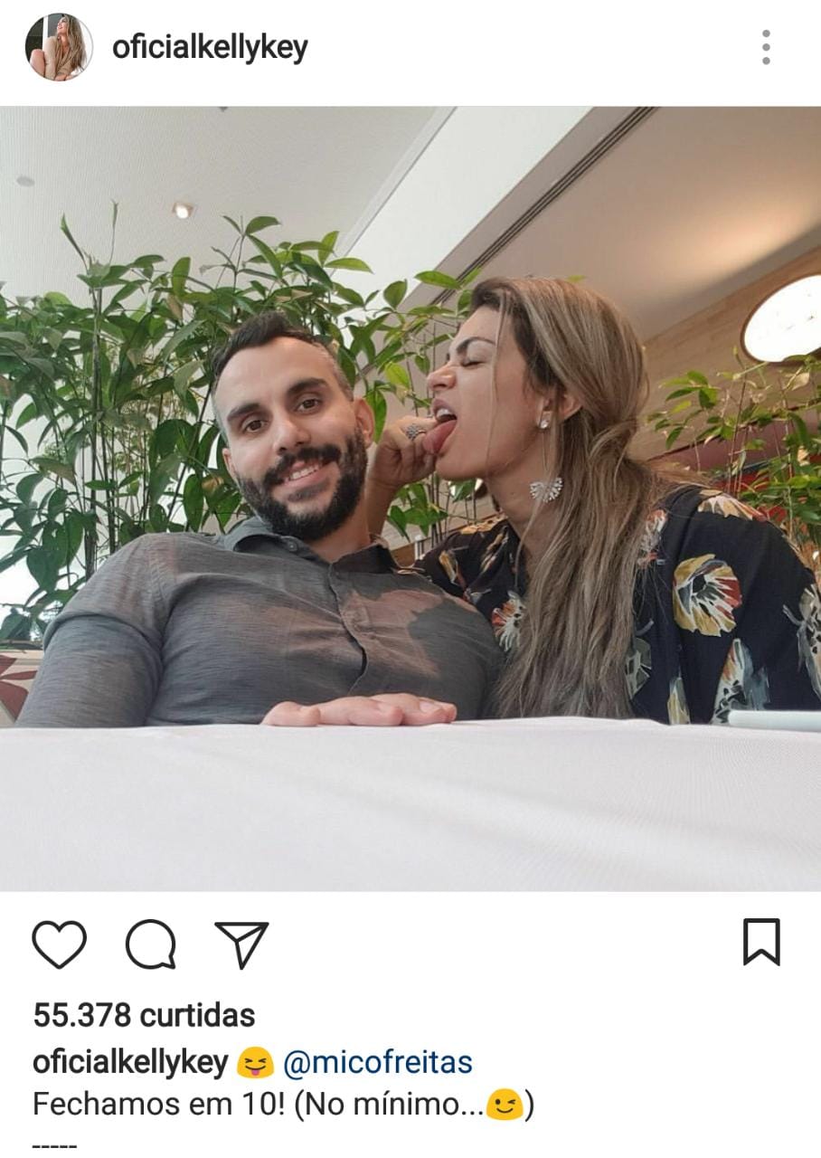 Kelly key e o marido definem em reunião quantidade de transas e número ...