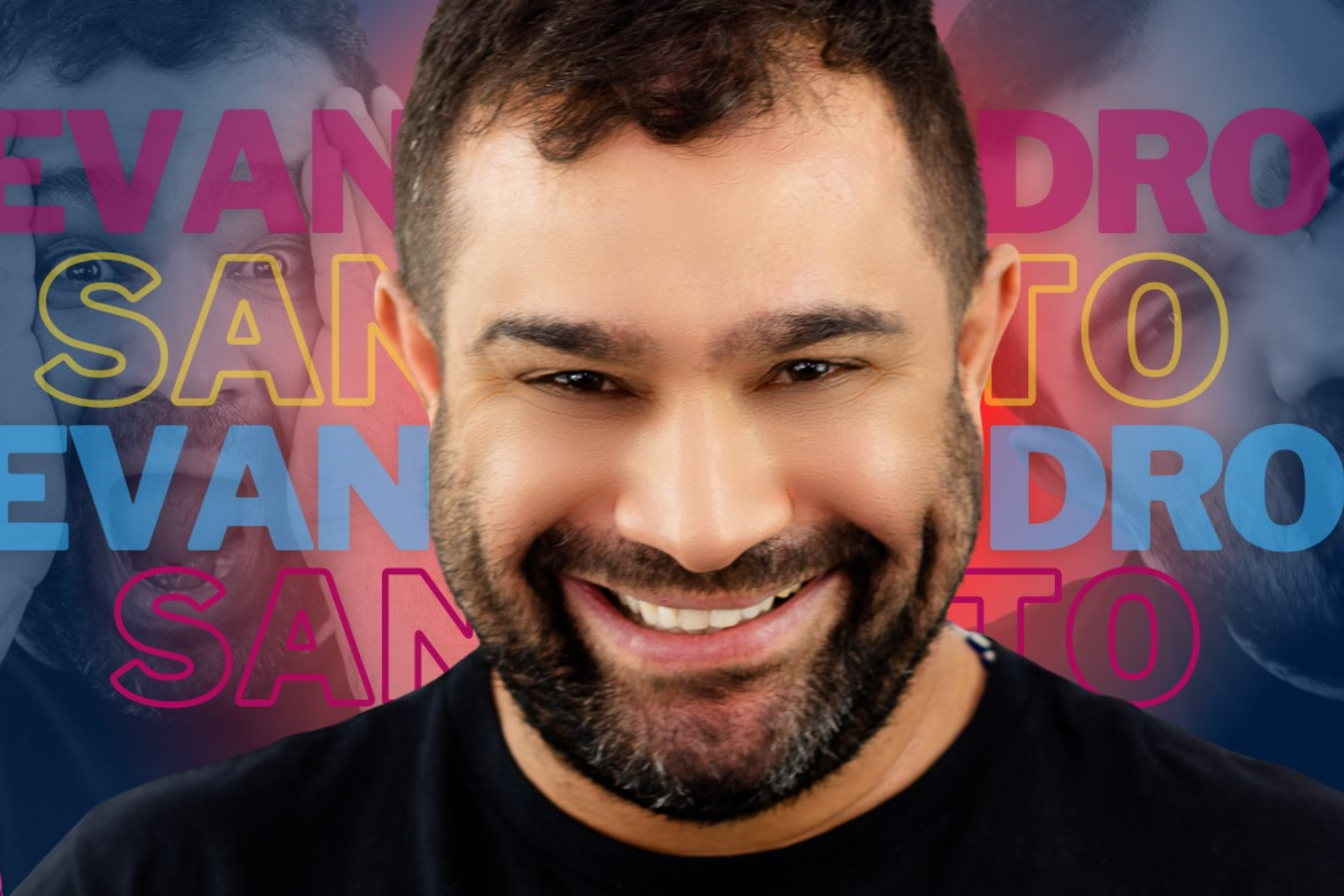 Evandro Santo, o Christian Pior, apresenta o show de humor “Cansey” em Osasco
