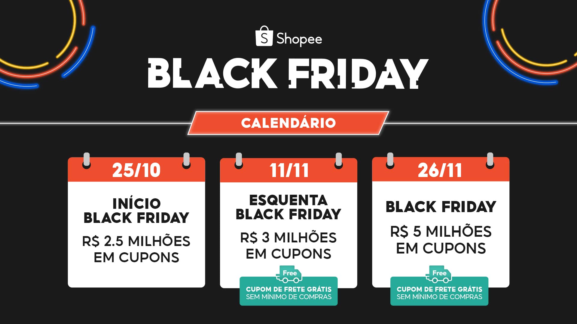 Shopee terá promoções durante todo o mês de novembro para marcar a ...