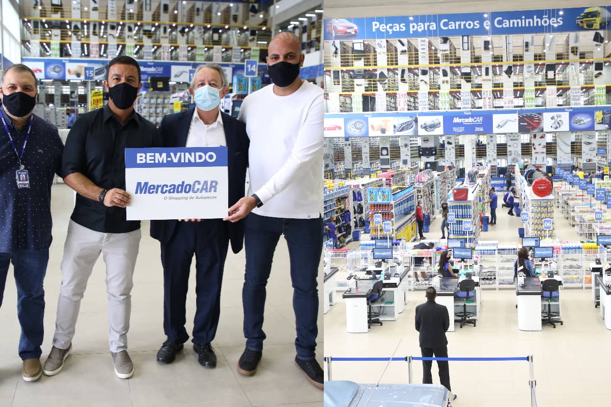 Rogério Lins visita loja da MercadoCar recém-inaugurada em Osasco