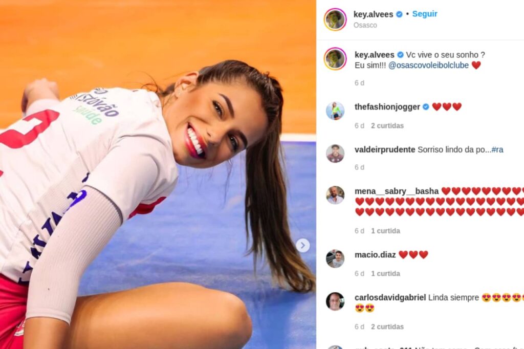 Conheça a líbero do Osasco Key Alves, jogadora de vôlei com mais ...