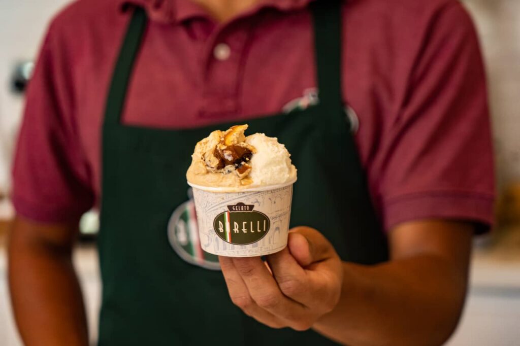 Gelato Borelli chega a Osasco