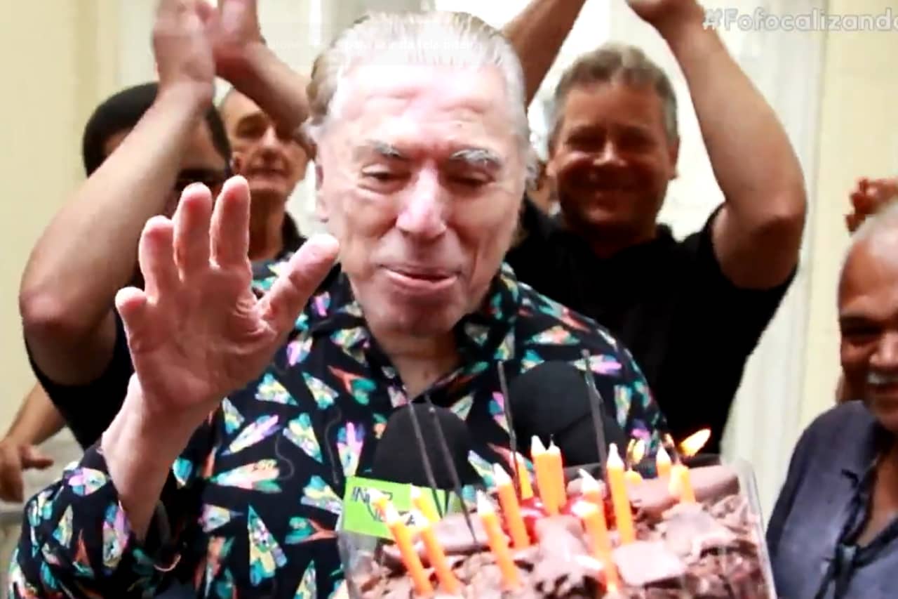 Longe do SBT, Silvio Santos completa 93 anos e diz que voltará à ...