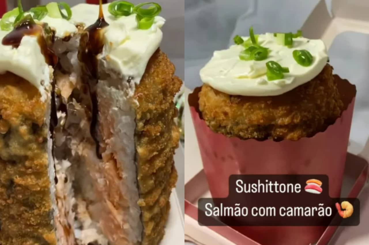 “Sushittone”: empreendedora lança panetone de sushi e novidade faz sucesso