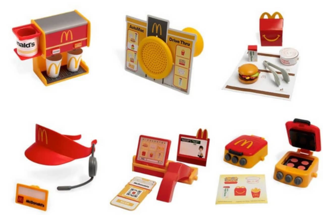 McDonald’s lança brindes inspirados em máquinas e produtos da rede nos ...