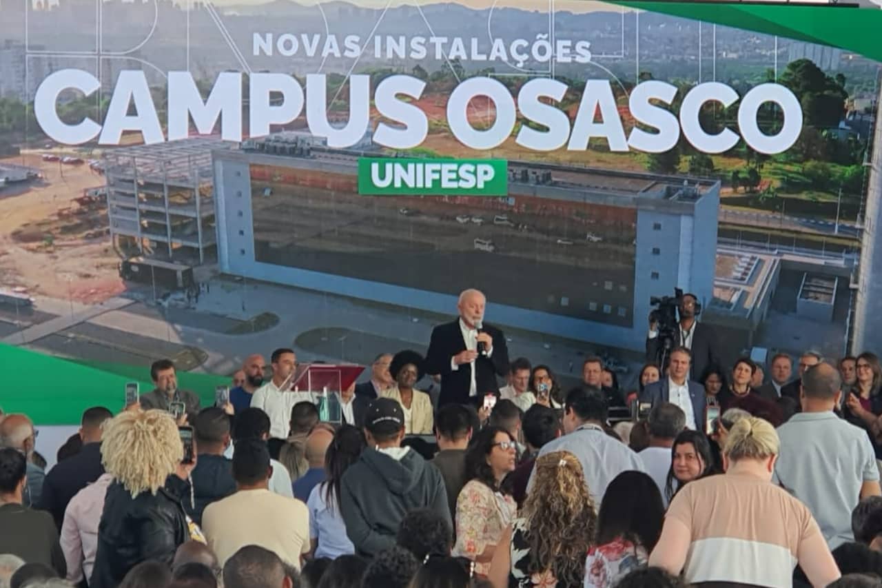 Lula entrega novo campus da Unifesp Osasco e reforça compromisso de ...